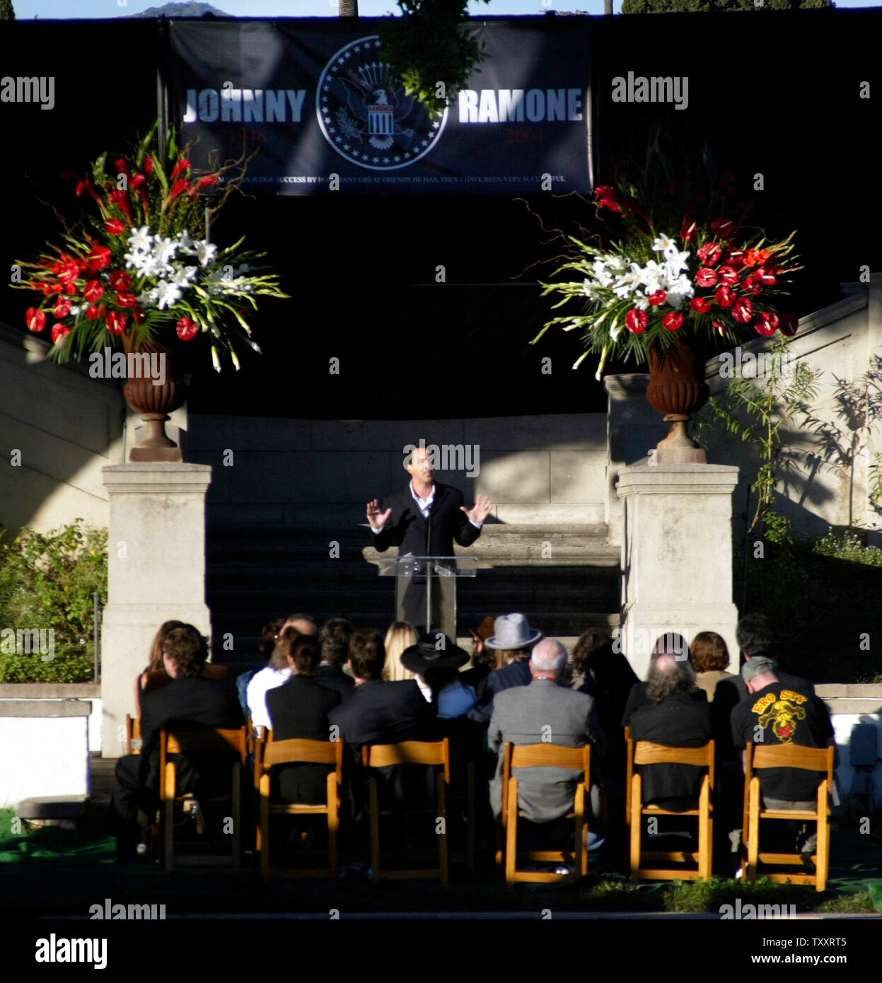 Johnny Ramone Statue Unveiling High Resolution Stock Photography and ...