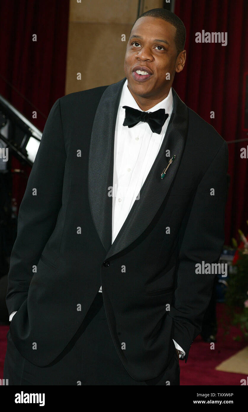 Jay-Z arrives for the 77th Annual Academy Awards held at the Kodak ...