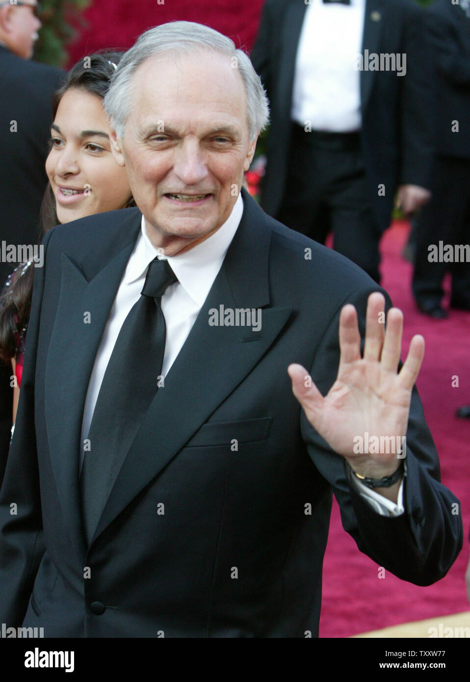 Actor Alan Alda arrives for the 77th Annual Academy Awards held at the ...