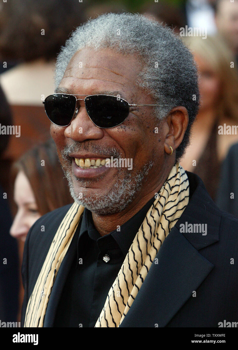 Actor Morgan Freeman arrives for the 77th Annual Academy Awards held at ...