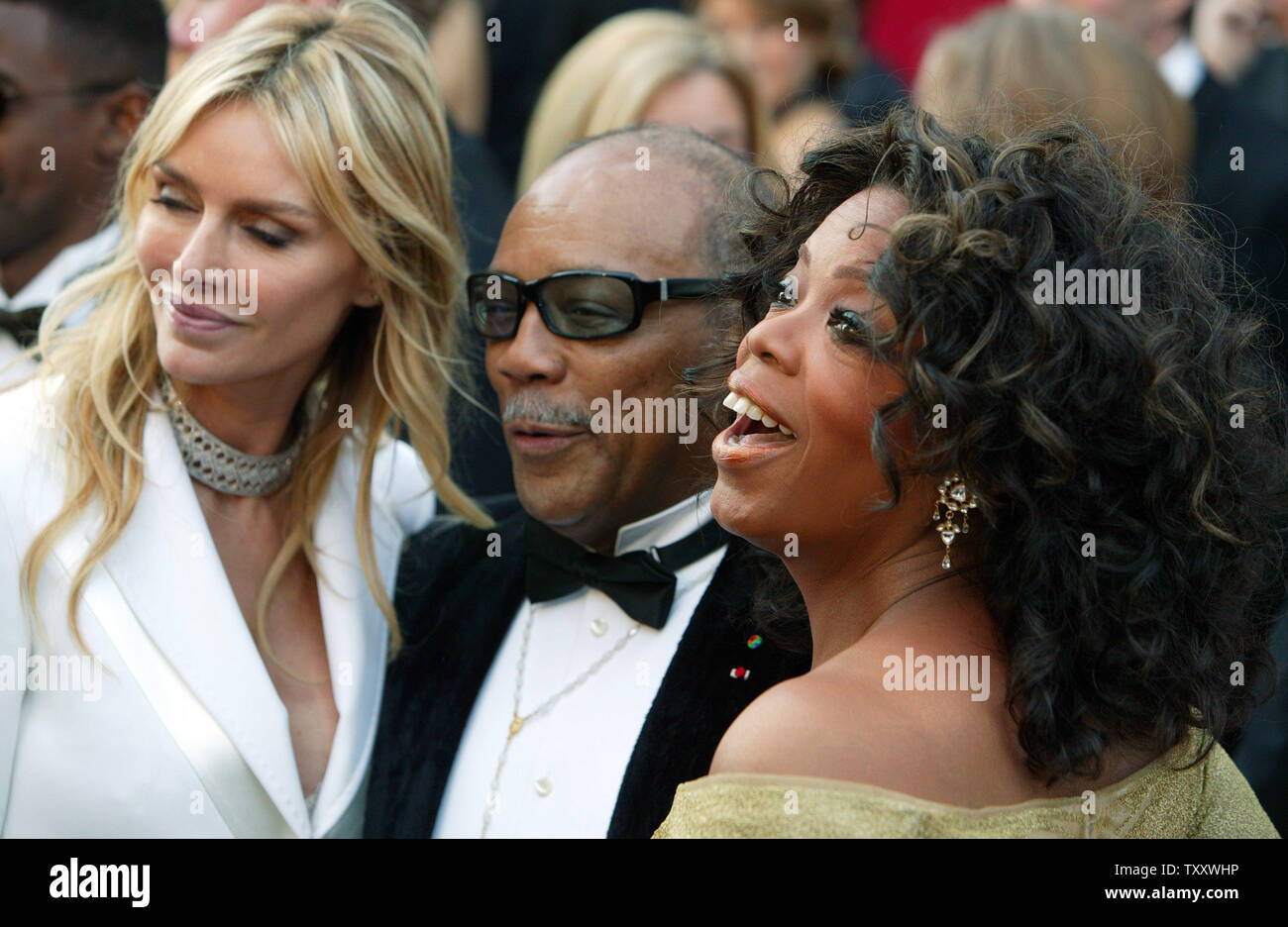 Left to right quincy jones hi-res stock photography and images - Alamy