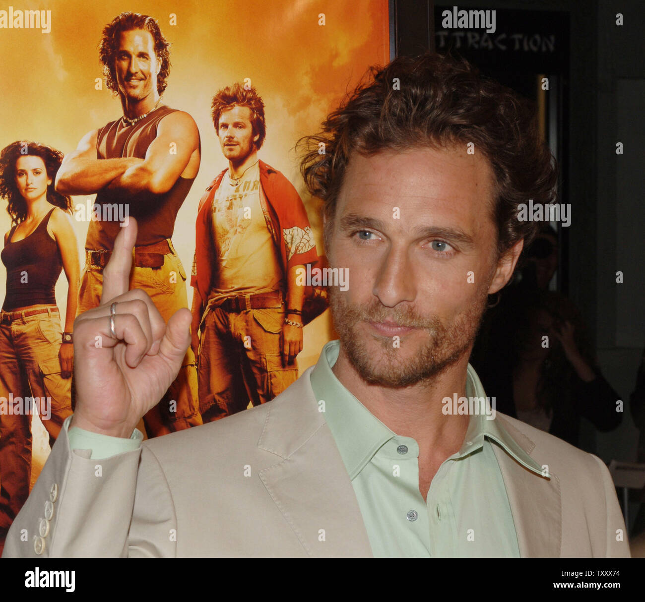 U.S. actor Matthew McConaughey, a cast member in the comedy adventure ...