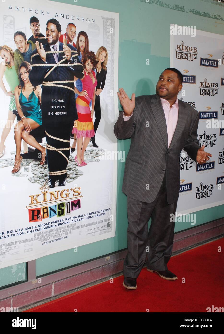 U.S. actor Anthony Anderson arrives for the premiere of the new comedy ...