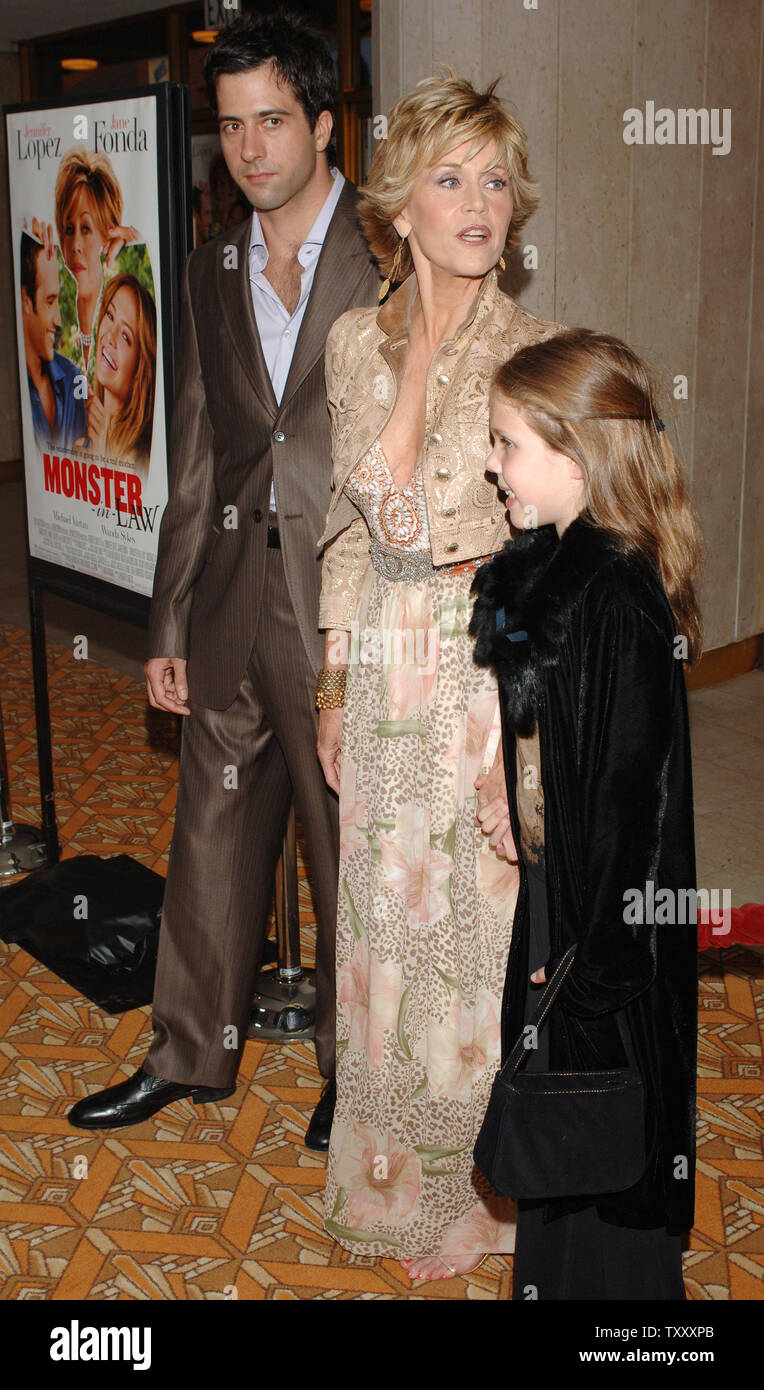 Jane fonda son troy garity hi-res stock photography and images - Alamy