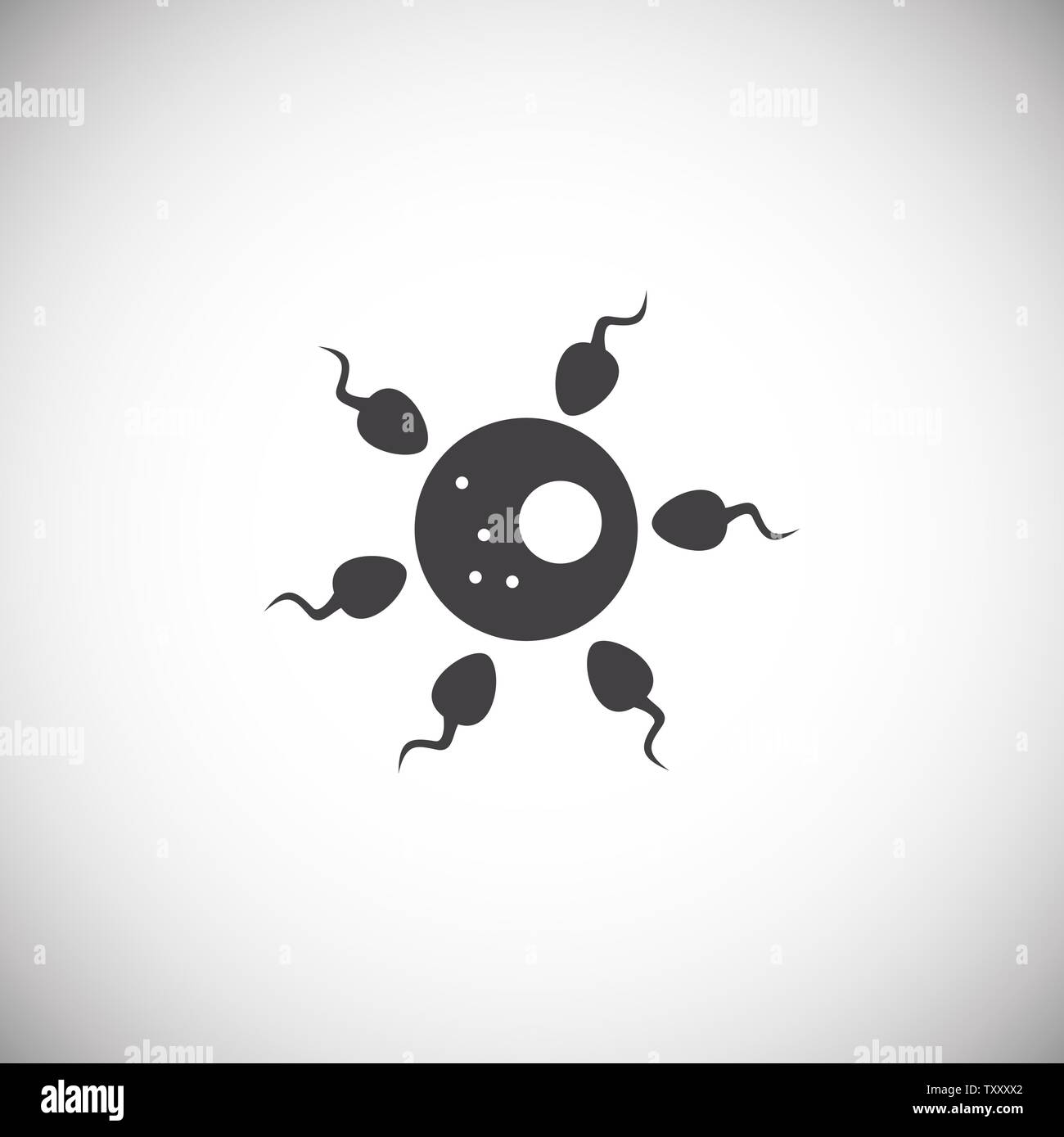 Reproduction related icon on background for graphic and web design ...