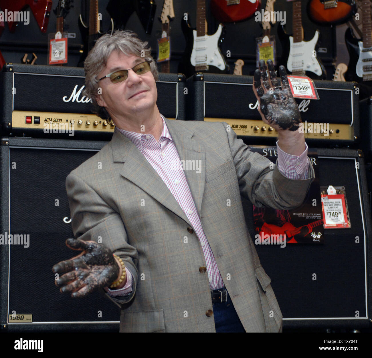Blues/rock singer, songriter and guitarist Steve Miller is all smiles ...
