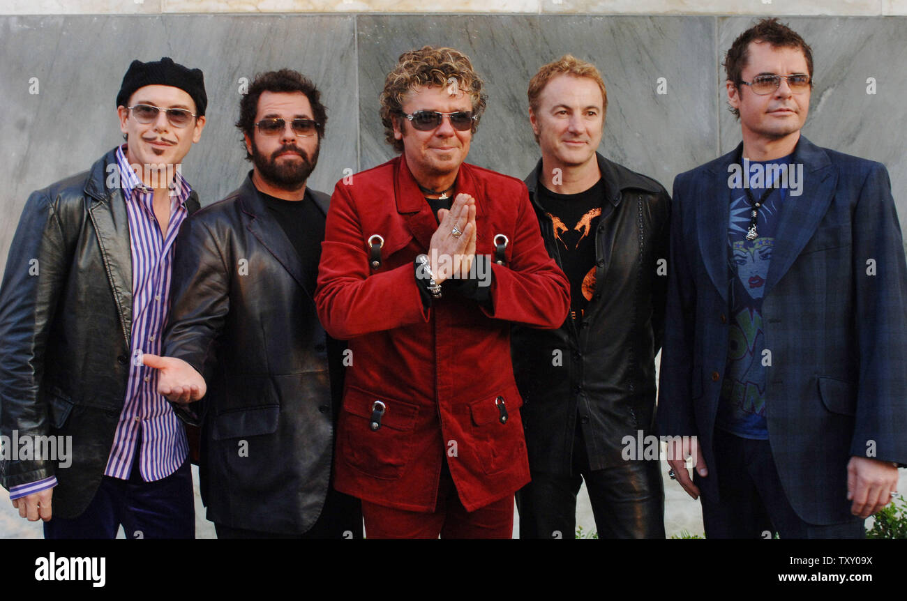 Members of the Australian rock band INXS, who star on the CBS ...