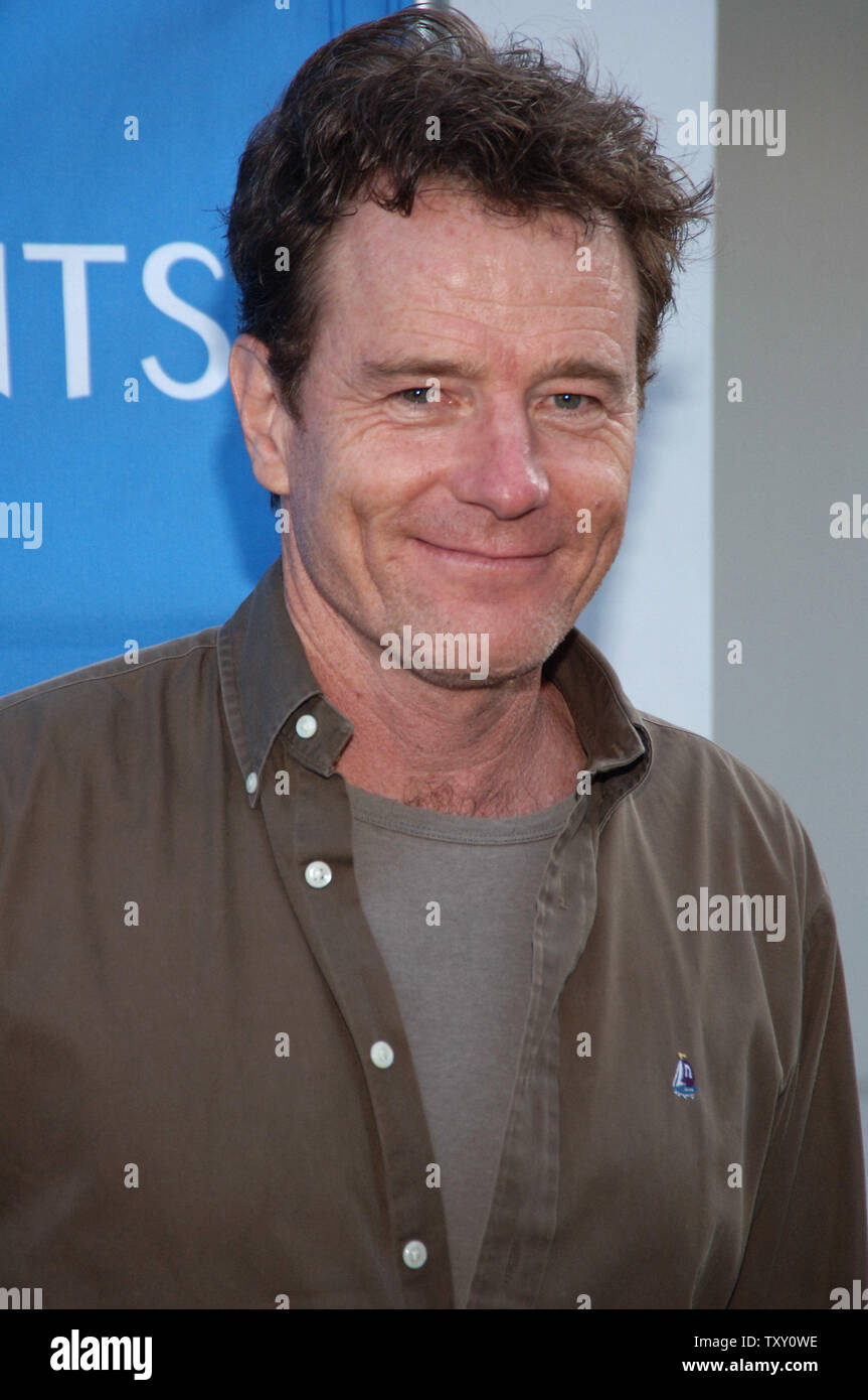 Actor Bryan Cranston arrives for a performance by Yo-Yo Ma and the Silk ...