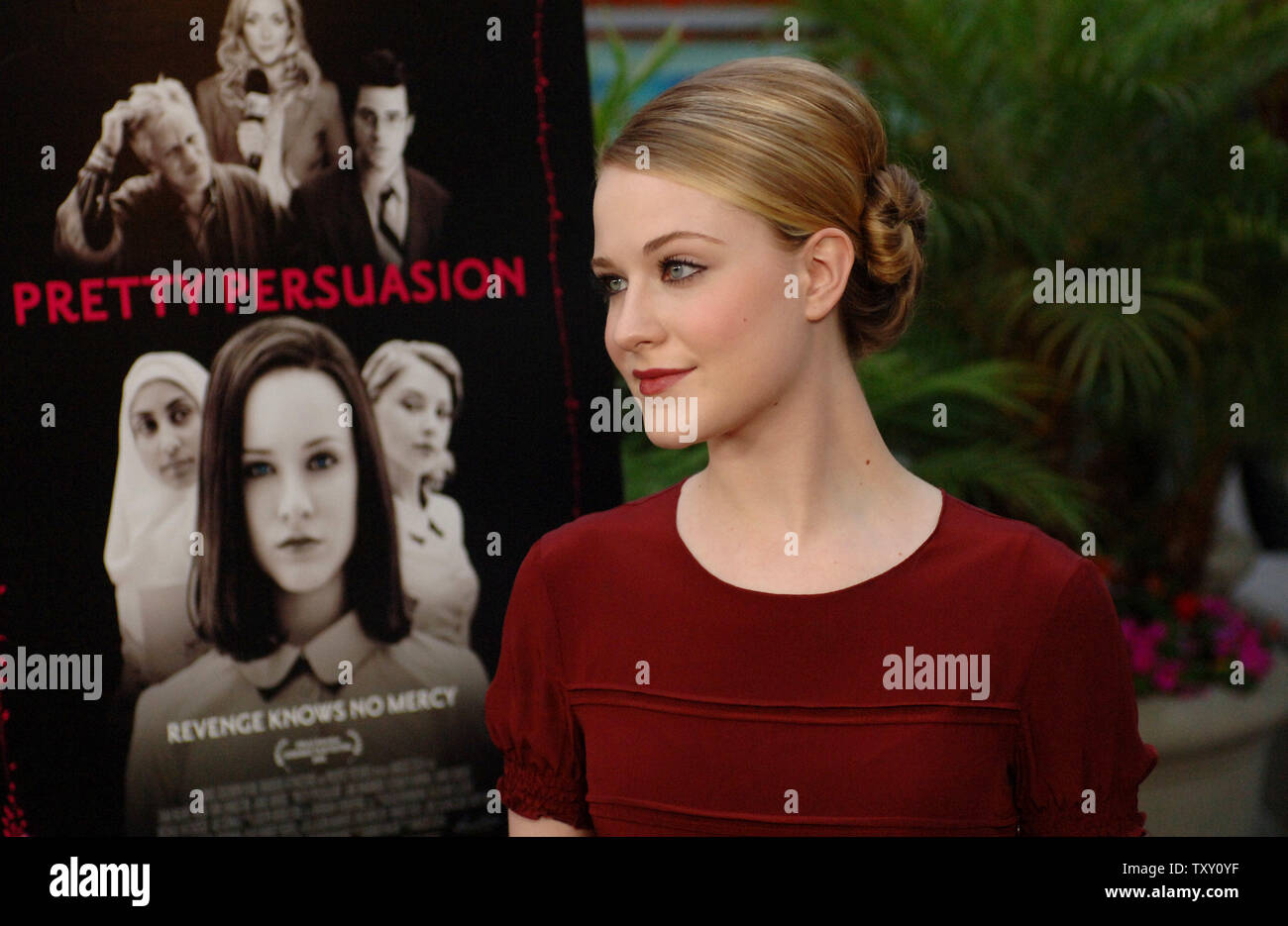 U.S. actress Evan Rachel Wood, who stars in the dramatic comedy motion ...