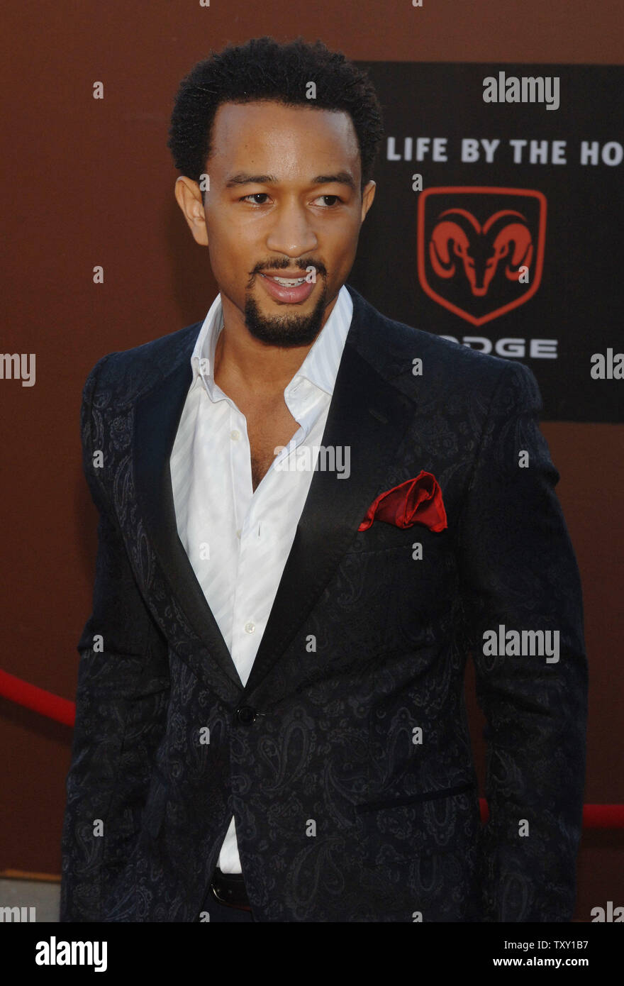 Singer John Legend arrives at the tenth annual Soul Train Lady of Soul ...