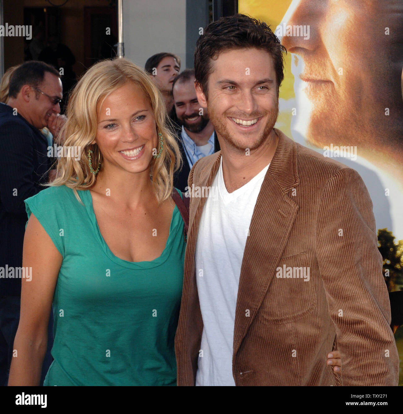 Oliver Hudson and Erinn Bartlett arrive as guests for the new motion ...