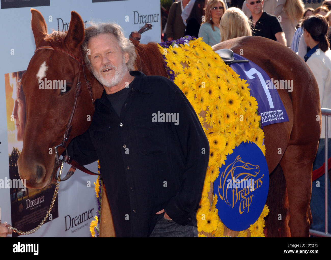 Kris Kristofferson, a cast member in the new motion picture sports ...