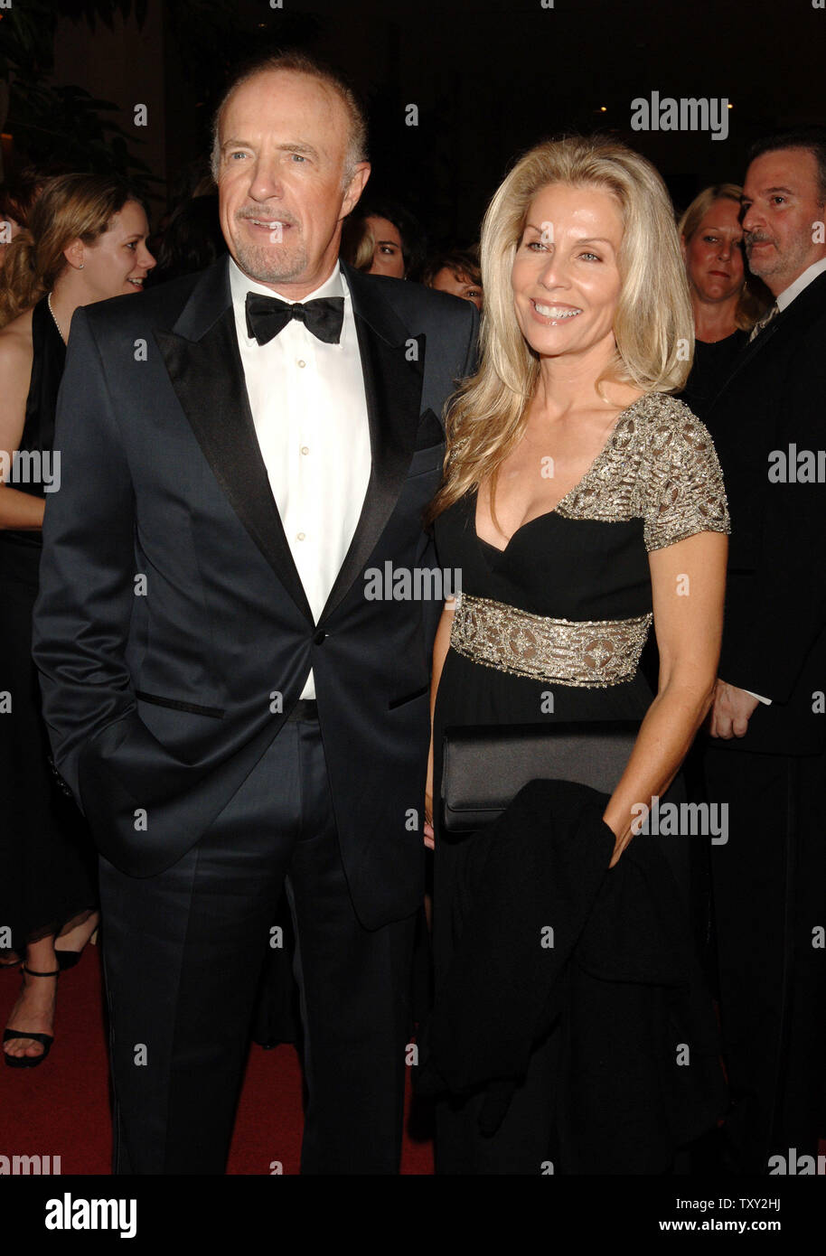Actor James Caan (L) and his wife Linda arrive at the 20th annual ...