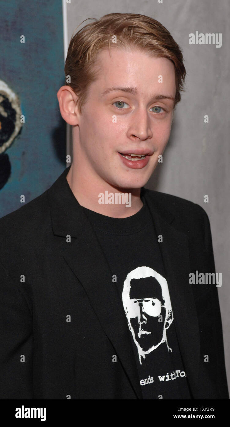 Actor Macaulay Culkin attends the west coast premiere of the play ...