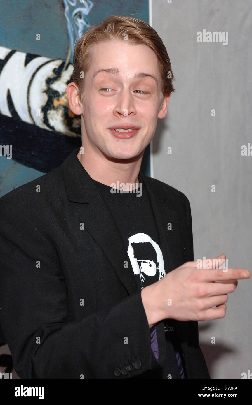 Actor Macaulay Culkin attends the west coast premiere of the play ...