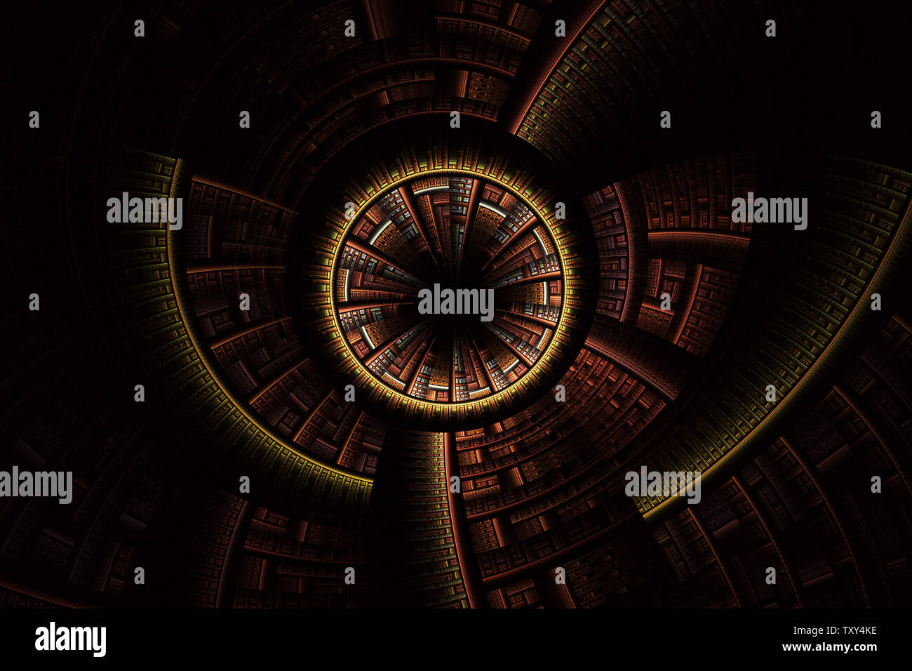 Abstract fractal background for creative design. Futuristic background ...