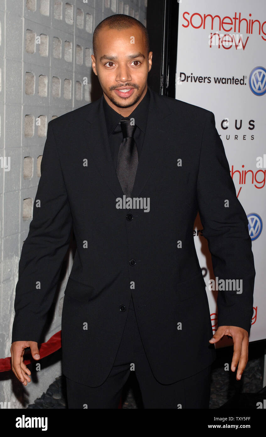 Actor Donald Faison, a cast member in the dramatic comedy motion ...