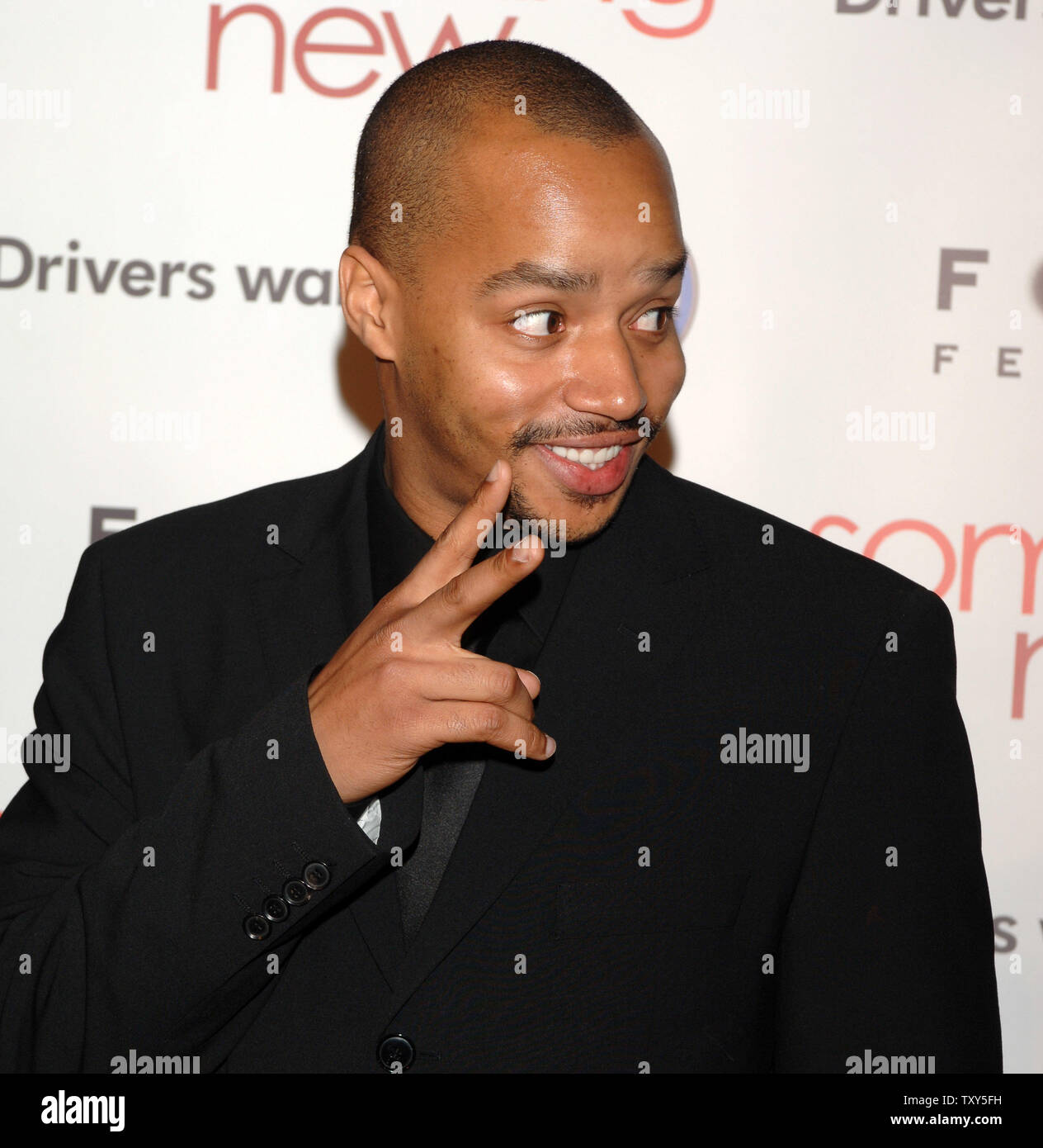 Actor Donald Faison, a cast member in the dramatic comedy motion ...