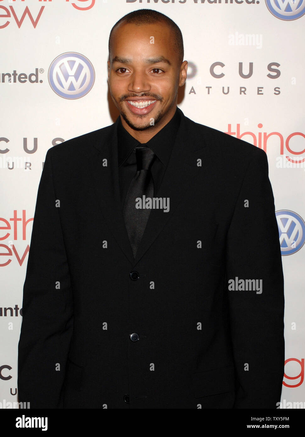 Actor Donald Faison, a cast member in the dramatic comedy motion ...
