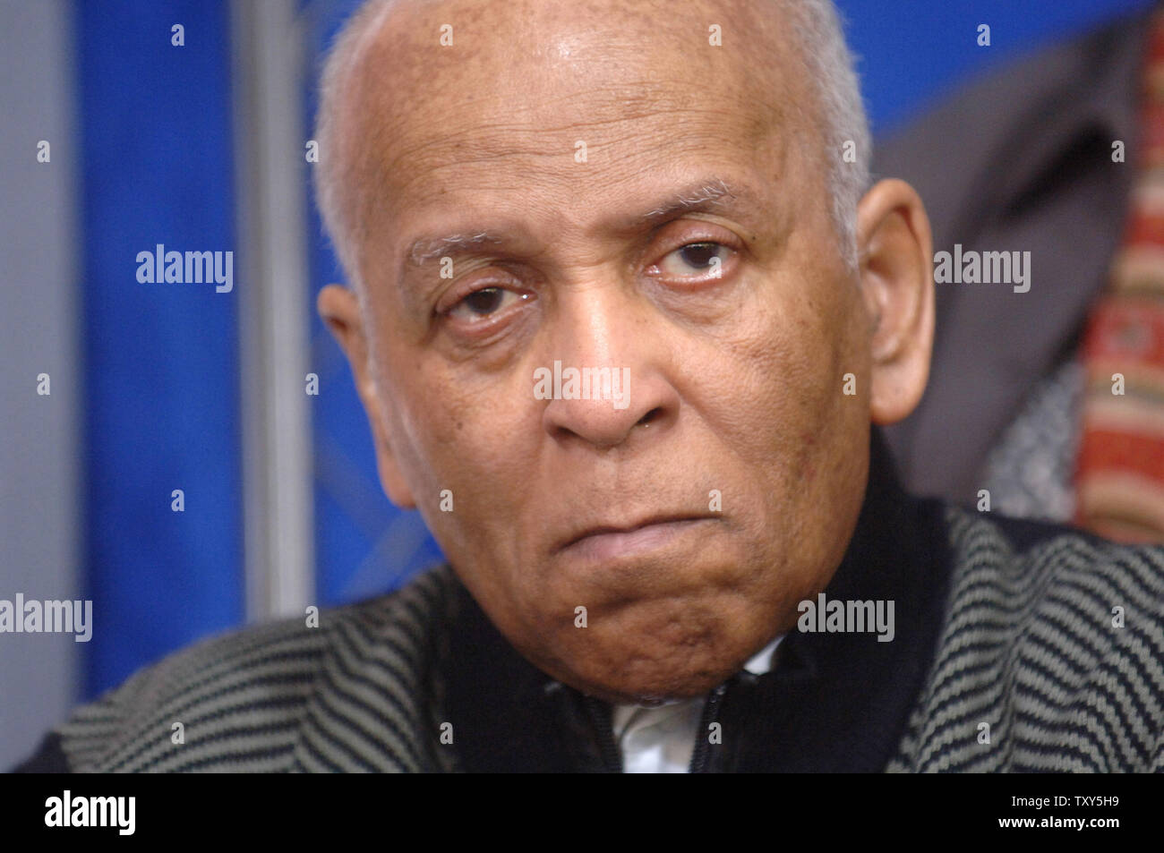 Nephew Edgar Goff attends the dedication of a new 39-cent commemorative ...