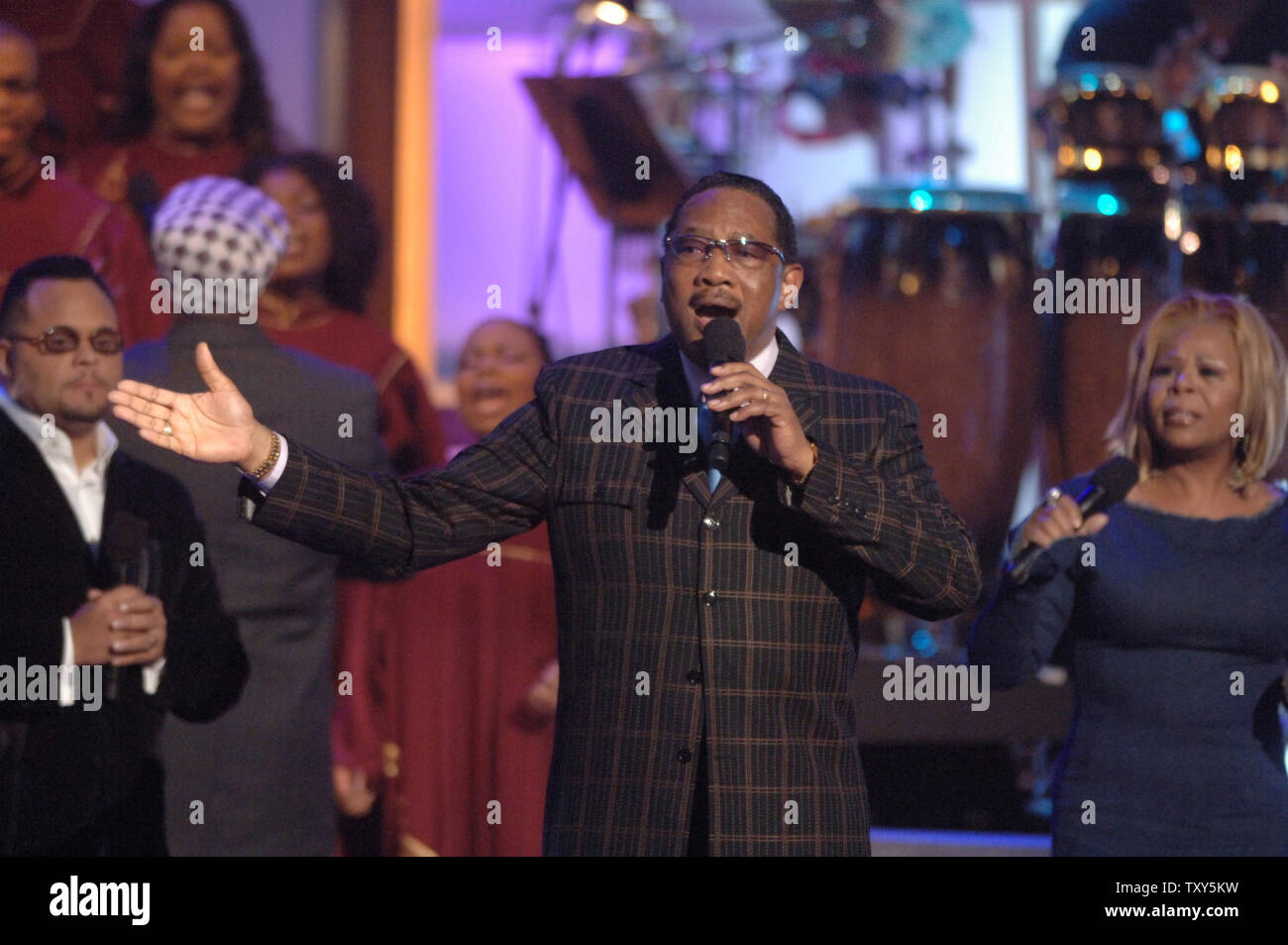 Dr. Bobby Jones performs during the taping of BET's Celebration of ...
