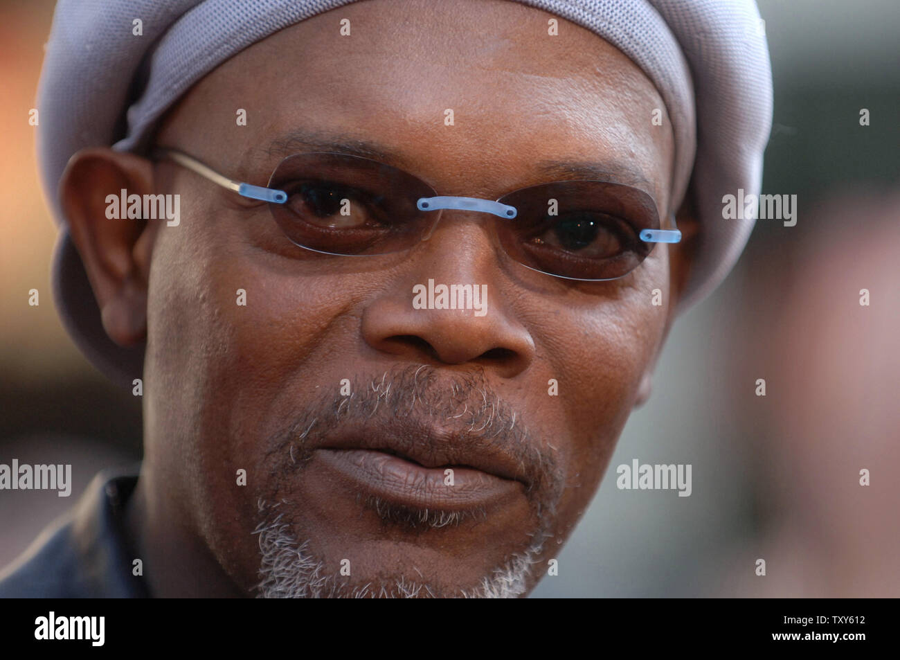 Actor Samuel L. Jackson attends a ceremony where he is honored by ...