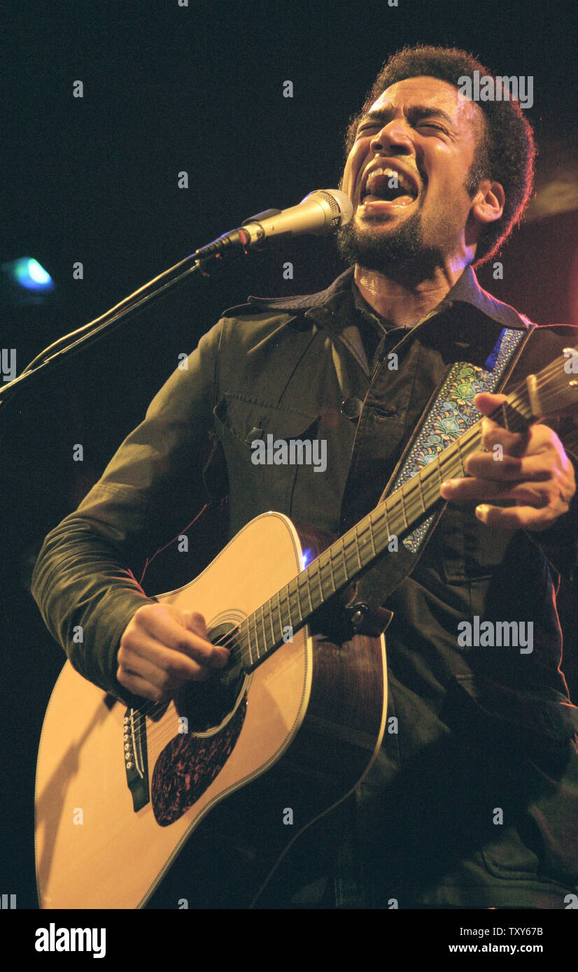 Ben Harper performs in concert at the El Rey Theater in Los Angeles ...