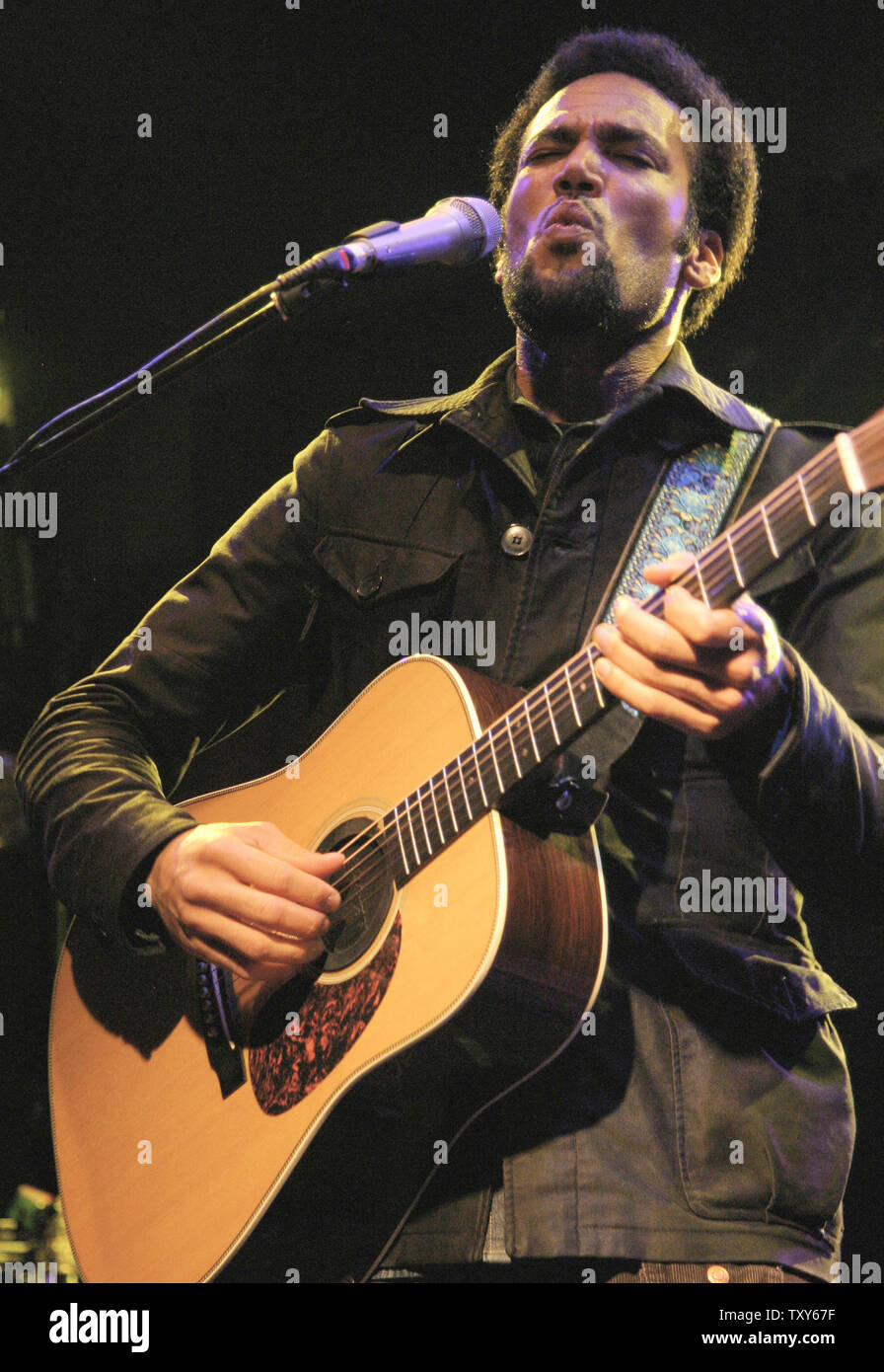 Ben Harper performs in concert at the El Rey Theater in Los Angeles ...