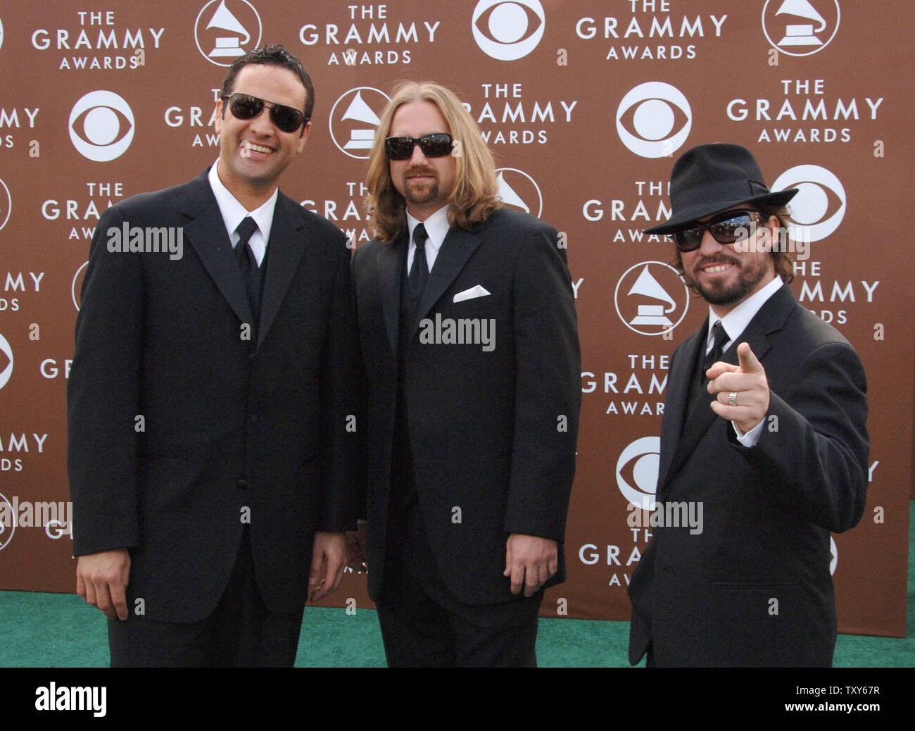 La Secta Allstar arrives at the 48th Annual Grammy Awards at the ...