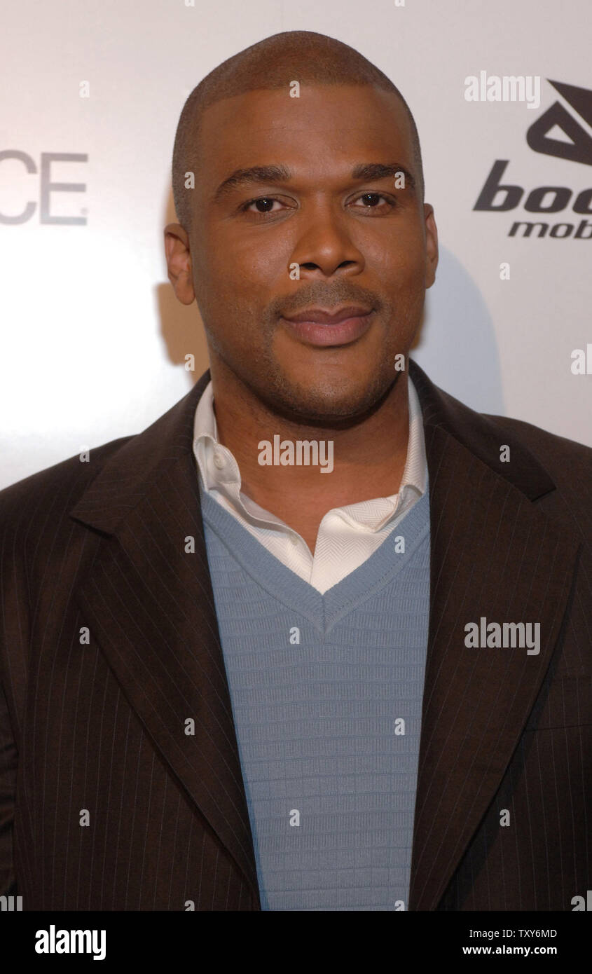 Actor Tyler Perry arrives for the premiere of Madea's Family Reunion at ...