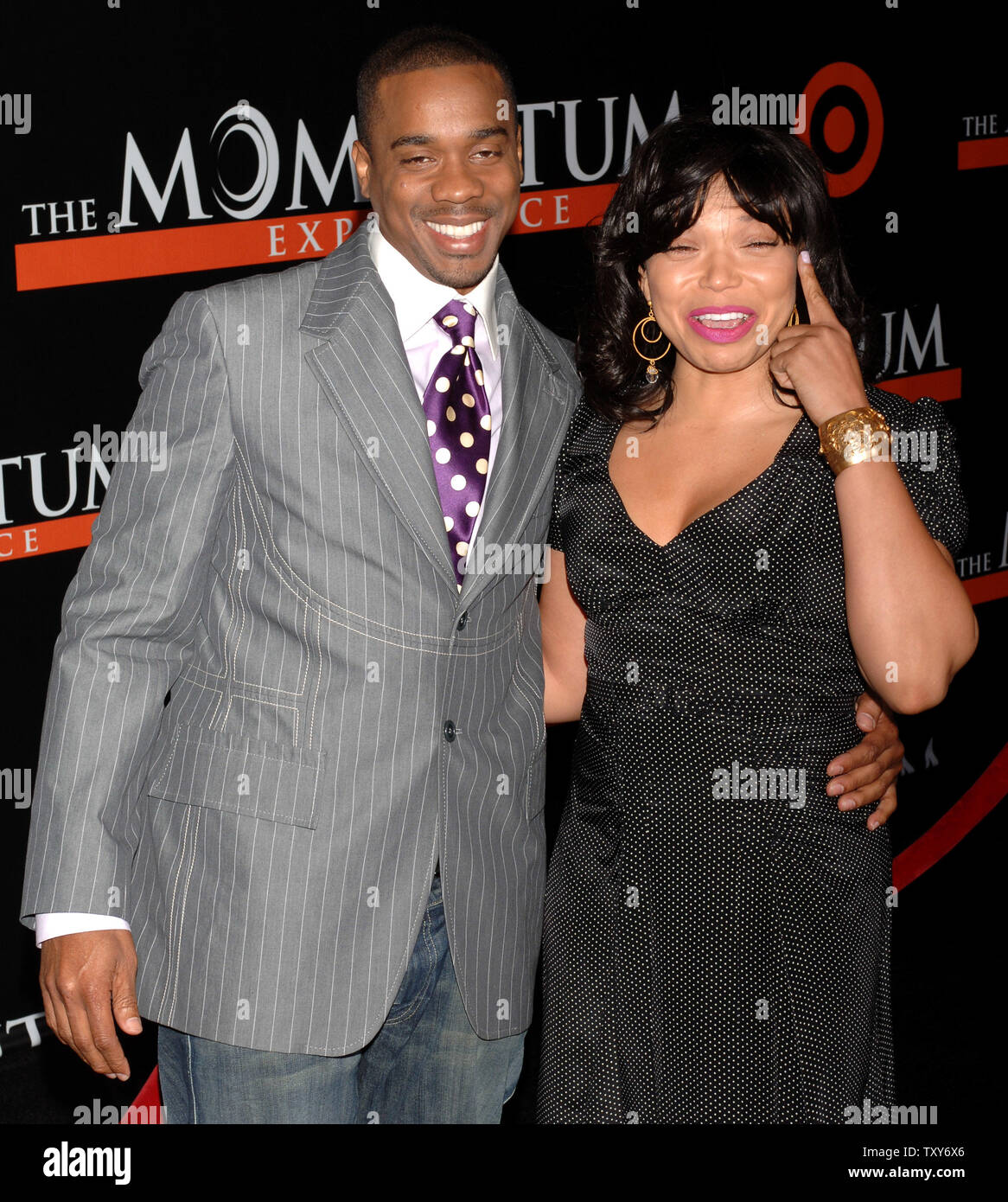 Actor Duane Martin (L), who stars in the romantic comedy motion picture ...