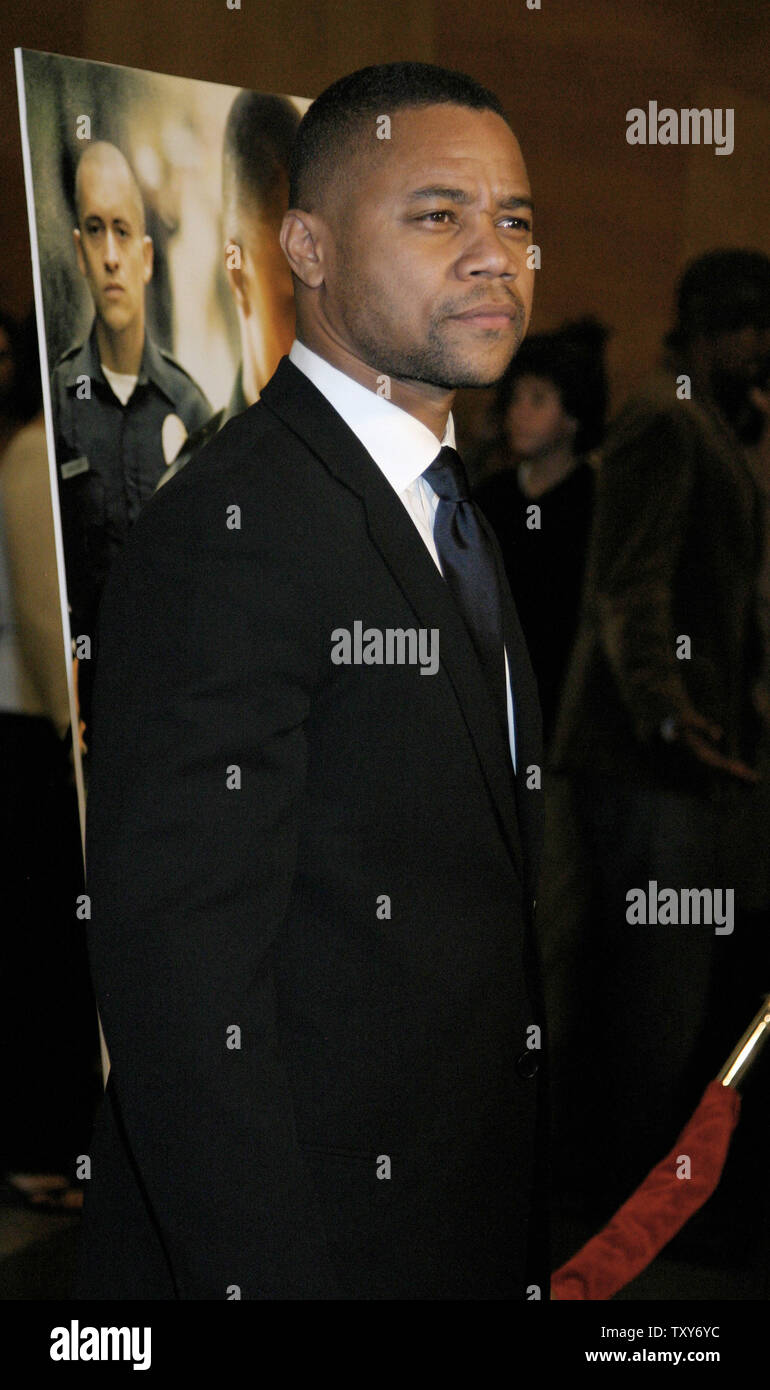 Actor Cuba Gooding Jr. arrives for the premiere of his new film "Dirty ...