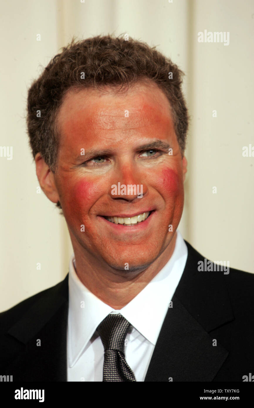 Will Ferrell, wearing bad makeup presented the Oscar for makeup for the ...