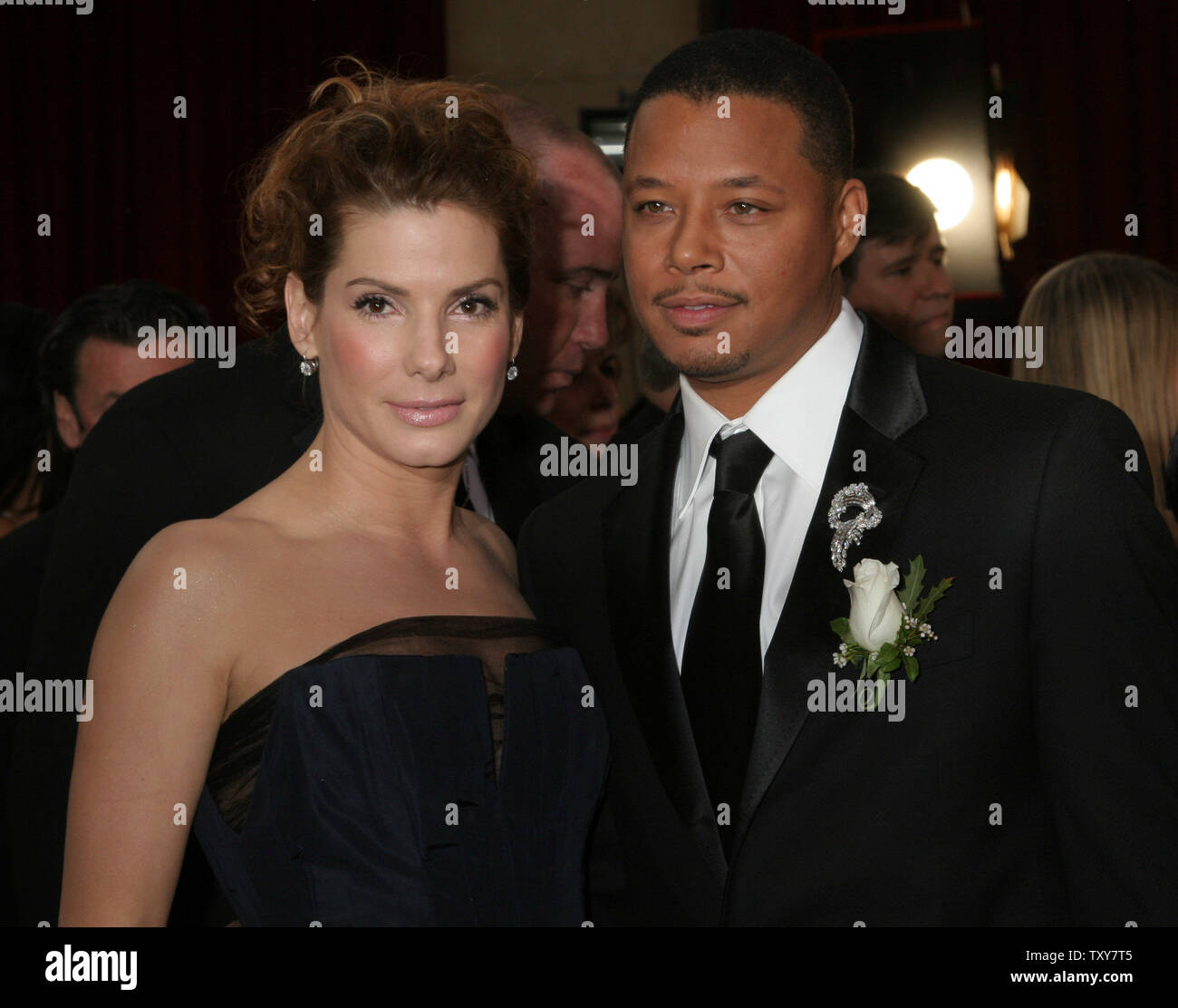 Trevor Howard and Sandra Bullock arrive for the 78th Annual Academy ...