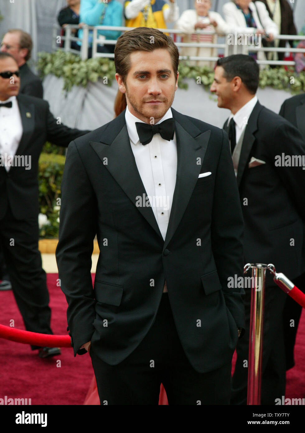 Jake Gyllenhaal arrives at the 78th Annual Academy Awards at the Kodak ...