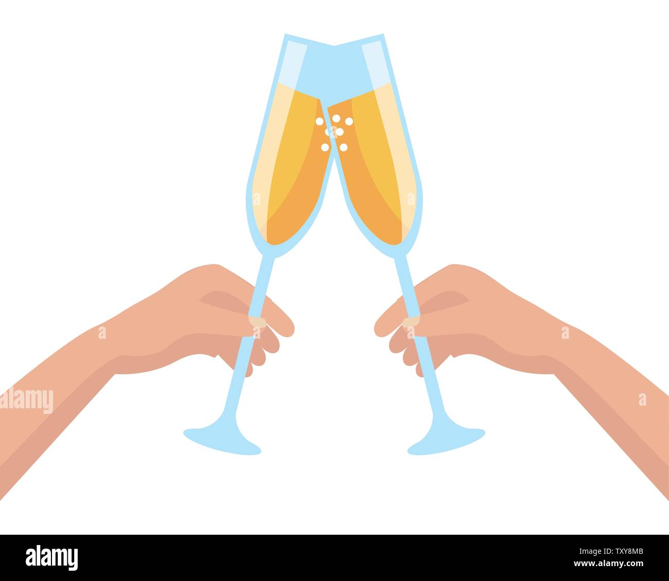 Champagne cups design, Alcohol drink beverage restaurant celebration ...