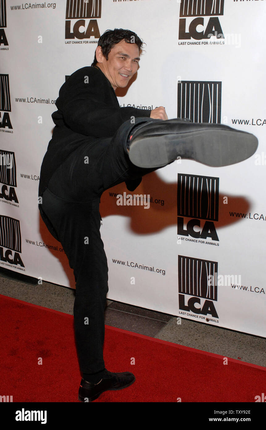 Actor and kick-boxing champion Don 'The Dragon' Wilson arrives for the ...