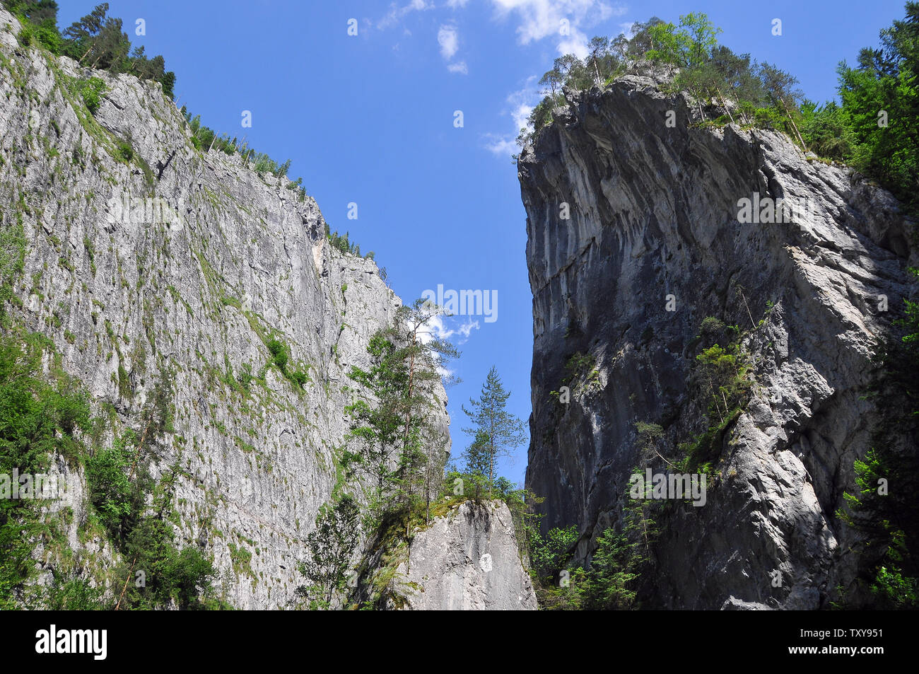 Bicaz Gorge, Cheile Bicazului, Békás-szoros, Romania Stock Photo - Alamy