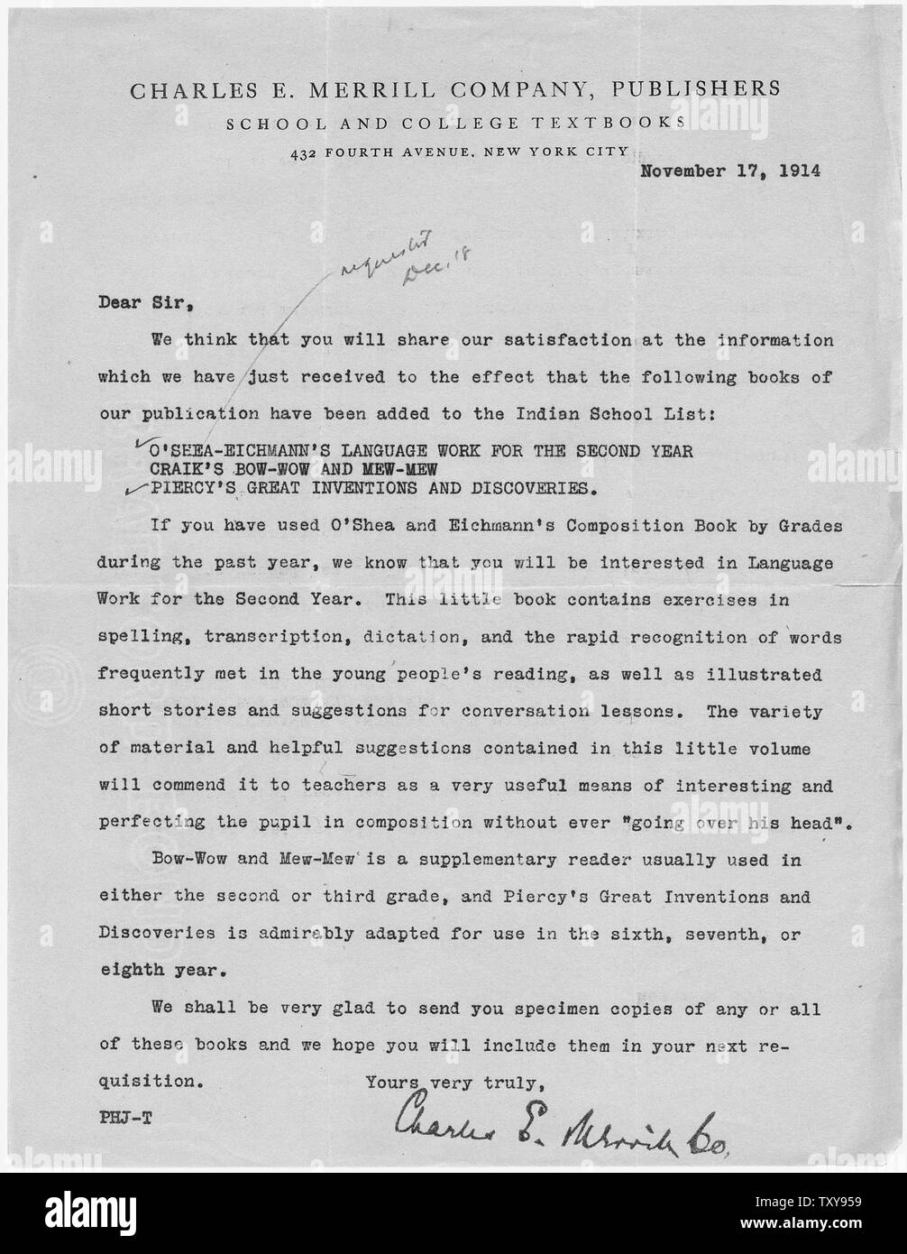 Charles e merrill hi-res stock photography and images - Alamy