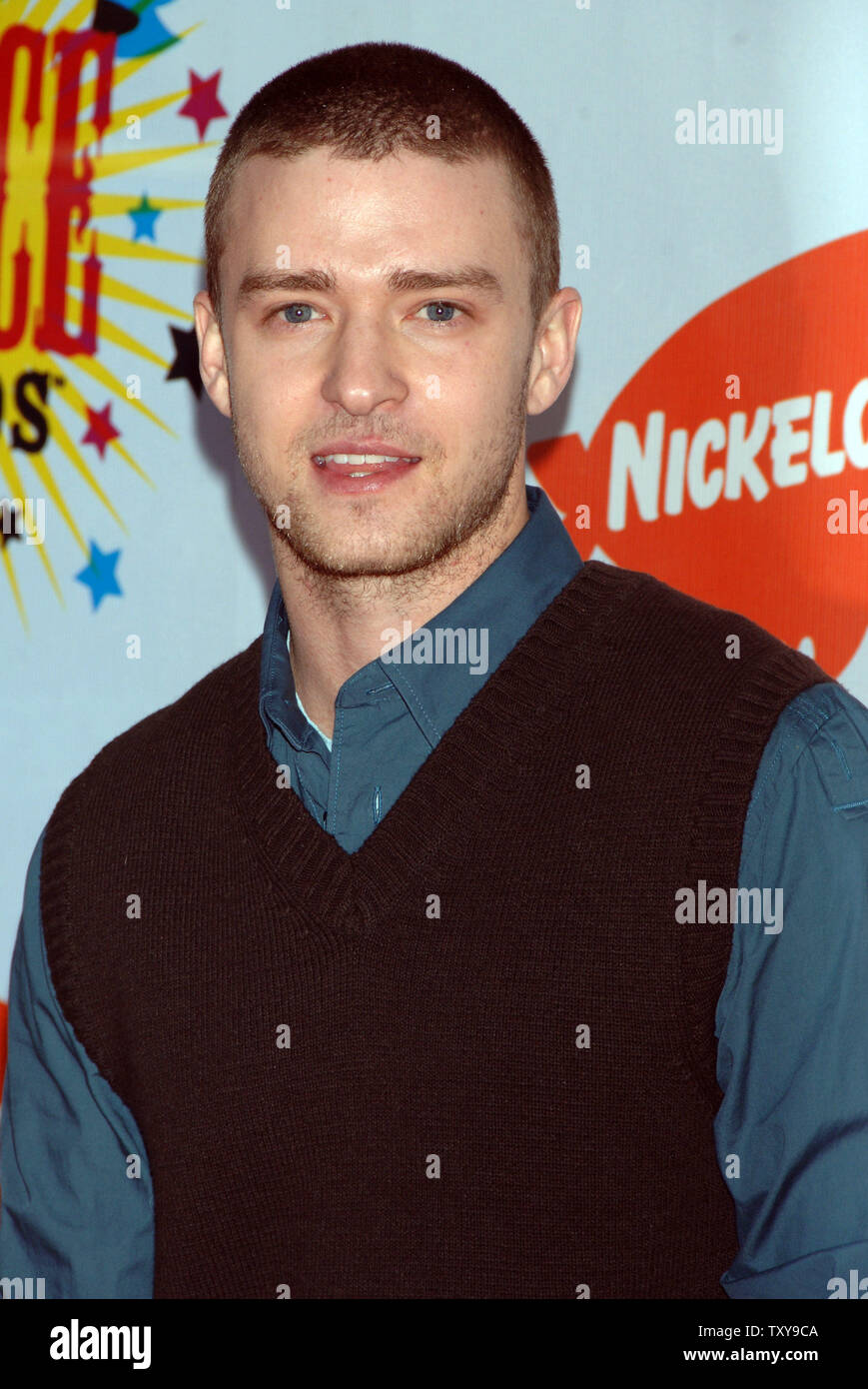 Recording artist Justin Timberlake arrives for Nickelodeon's 19th ...
