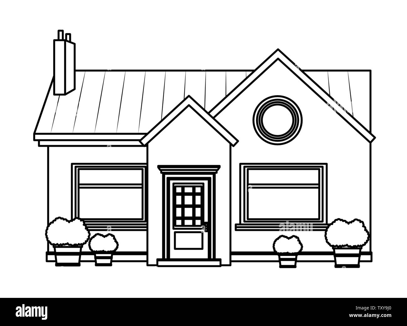 White House Building Cartoon