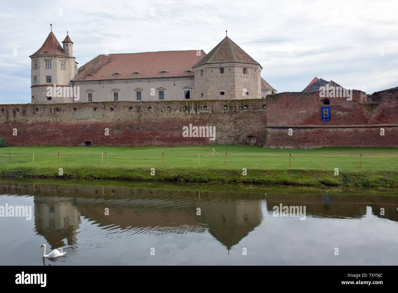 Fagaras fortress castle fagaras romania hi-res stock photography and ...
