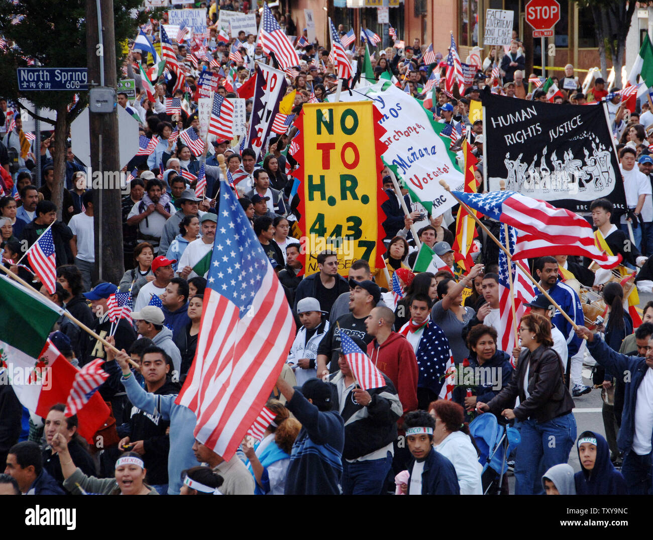 Mass protests u s hi-res stock photography and images - Alamy