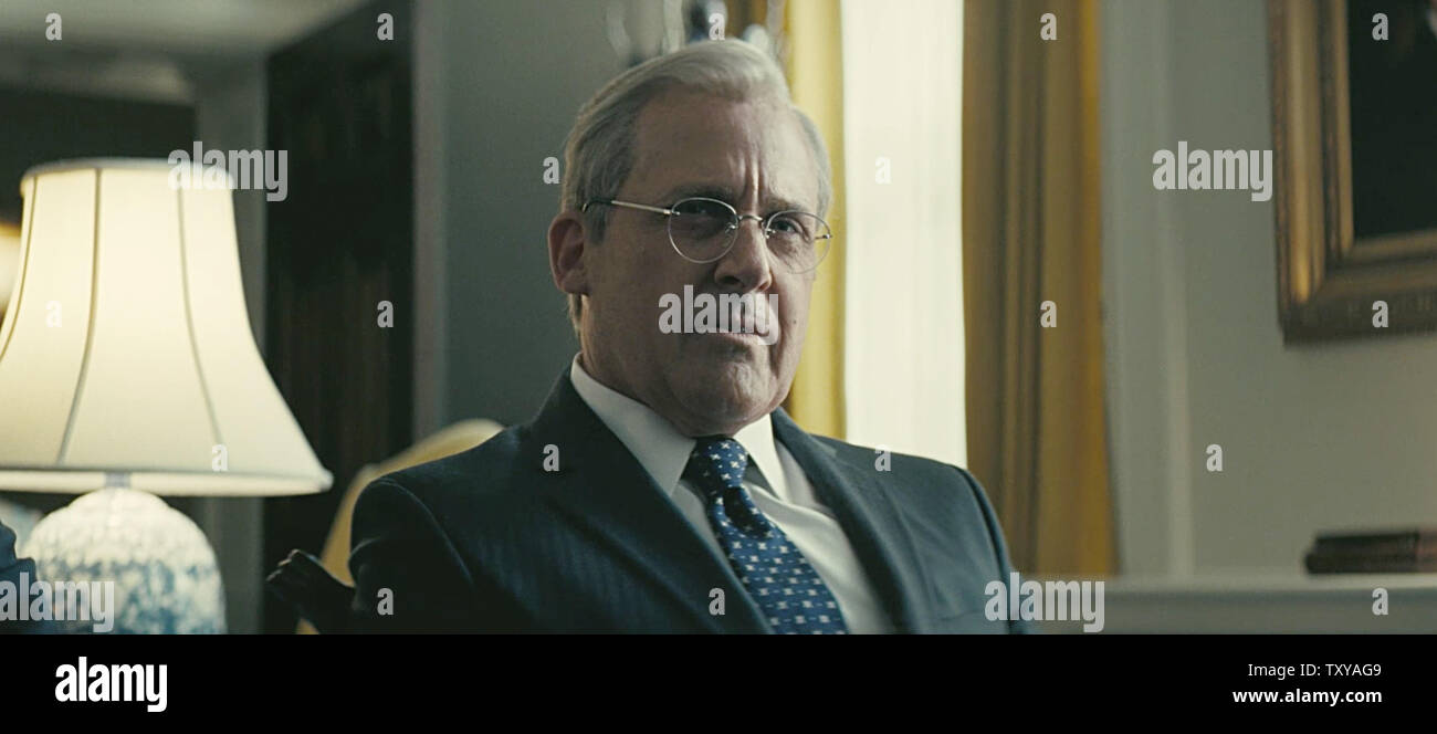 USA. Steve Carell as Donald Rumsfeld in a scene from the ©Annapurna ...