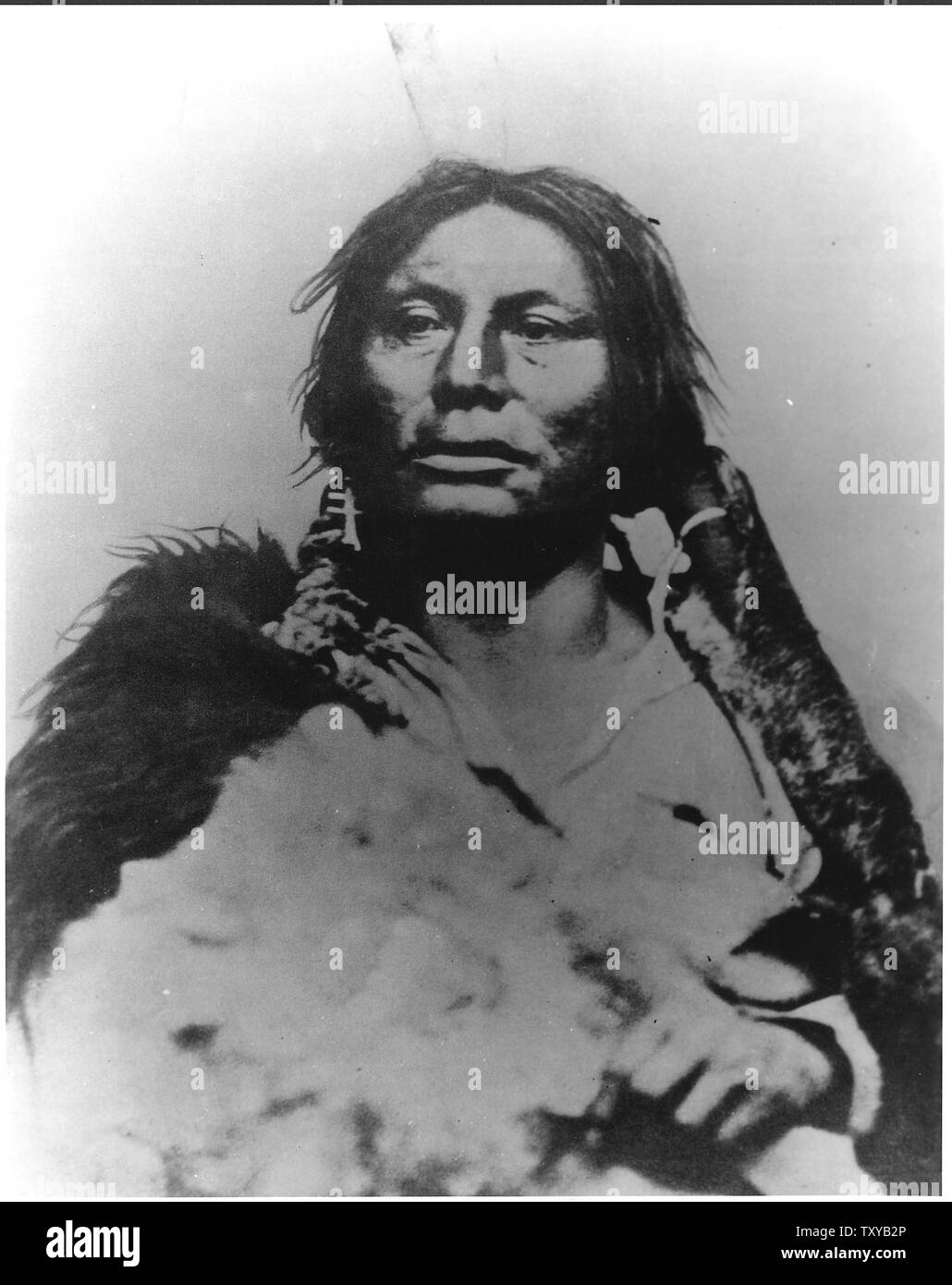 Chief Gall; Scope and content: The origin of this photograph is unknown ...