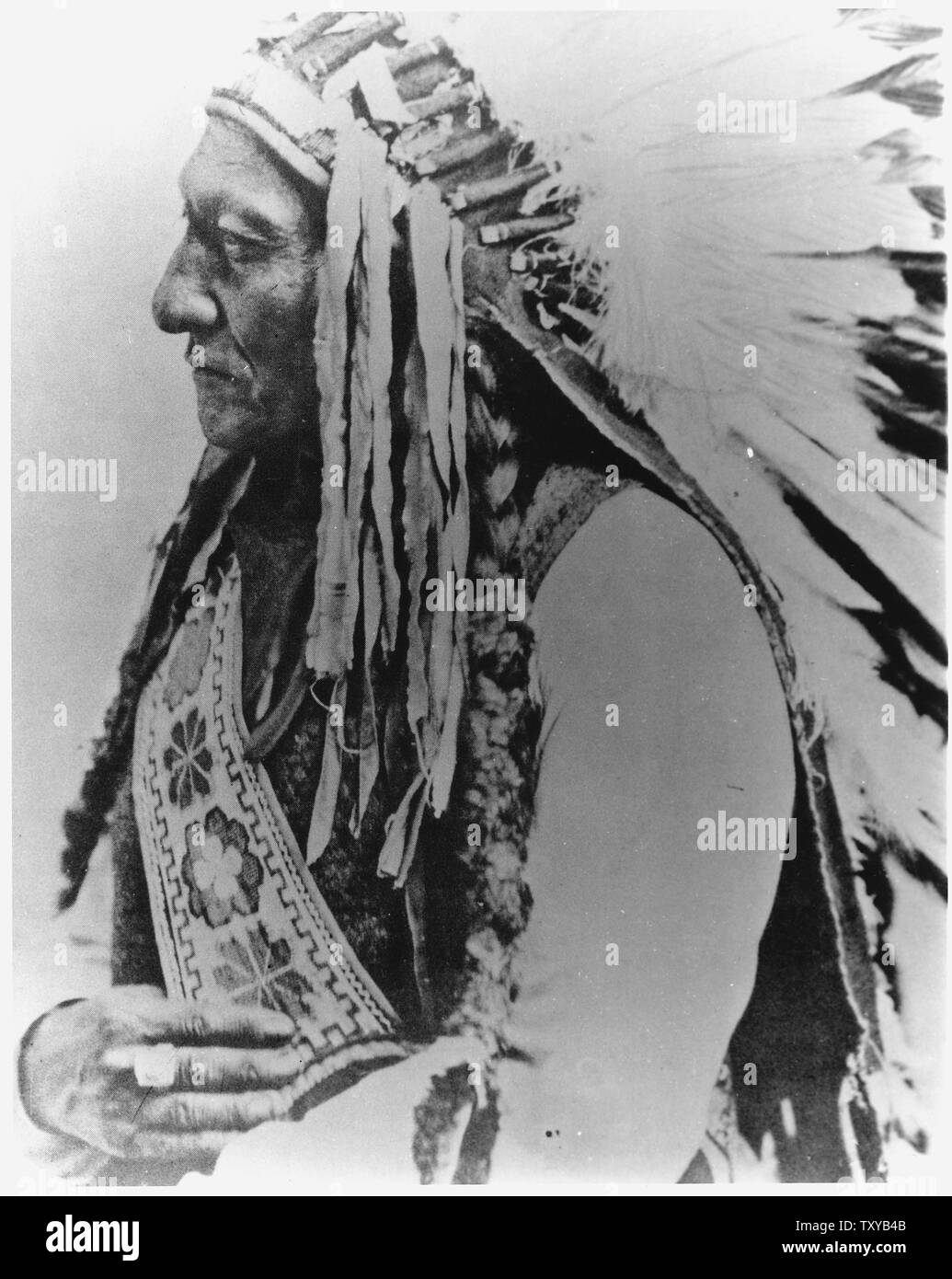Chief sitting bull hi-res stock photography and images - Alamy