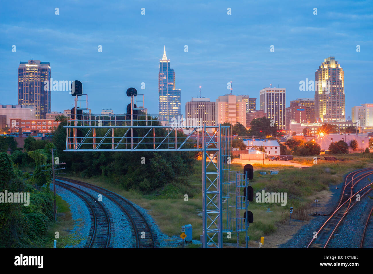 Raleigh railroad hi-res stock photography and images - Alamy