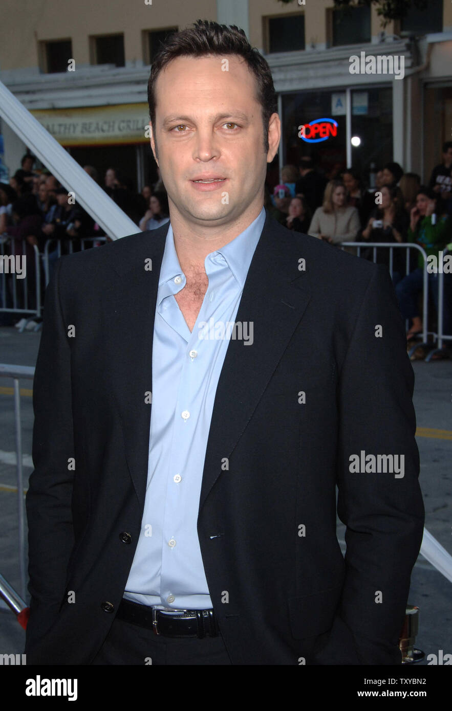 Actor Vince Vaughn, who co-stars in the romantic comedy motion picture ...