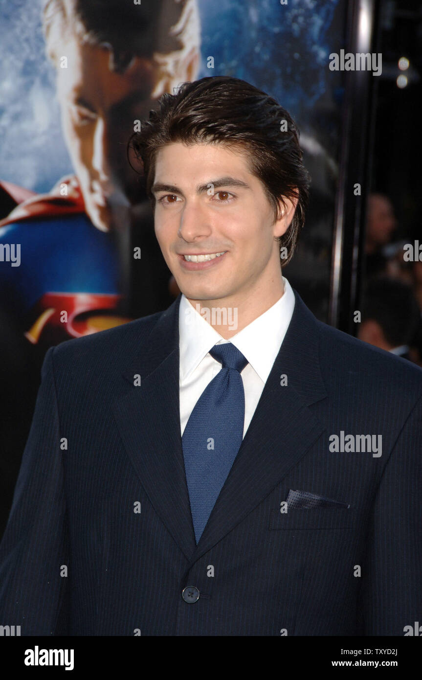 Brandon Routh, a cast member in the action adventure motion picture ...