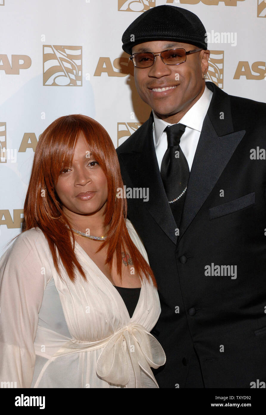 ASCAP Golden Note Award recipient LL Cool J (R) and wife Simone arrive ...